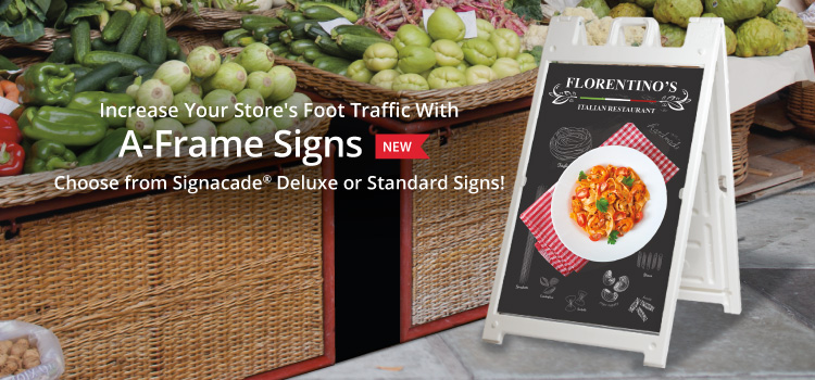 A-Frame Signs to Advertise Your Business – GotPrint Blog