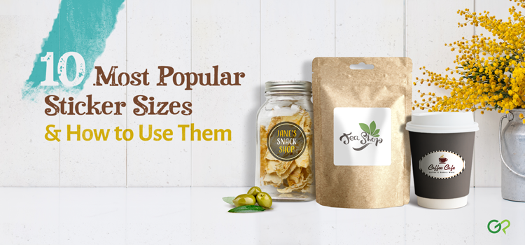10 Popular Custom Sticker Sizes and How to Use Them – GotPrint Blog